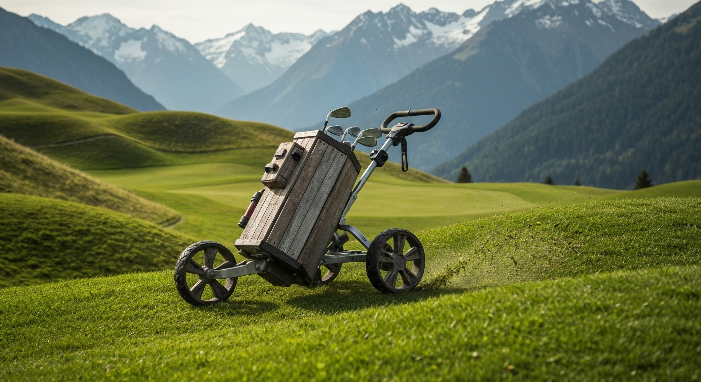 Hill Billy Terrain Electric Golf Trolley Review: All-Terrain Power ...